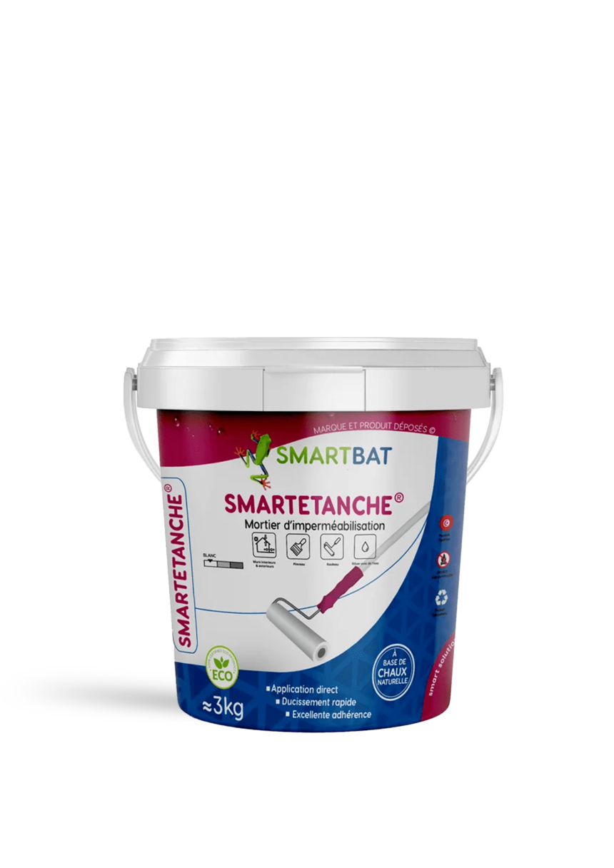 Single-component Mortar Smartetanche - Bucket - 3Kg - Smartbat